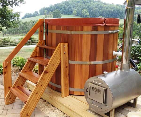Wood Burning Hot Tubs - Wood Fired Hot Tubs | Northern Lights Cedar Tubs